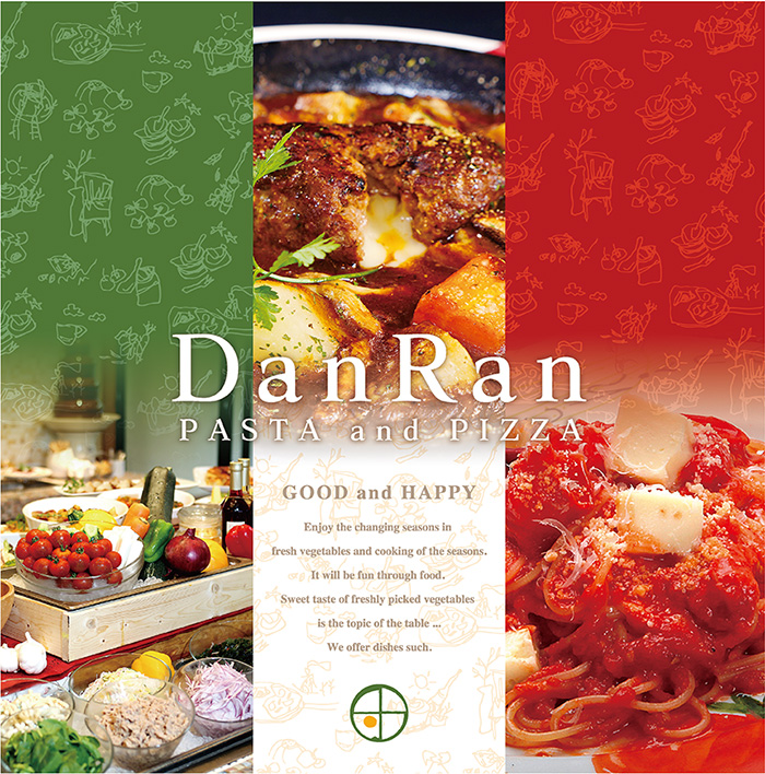 グランドメニュー｜DanRanのこだわり｜パスタandピザ DanRan（だんらん）